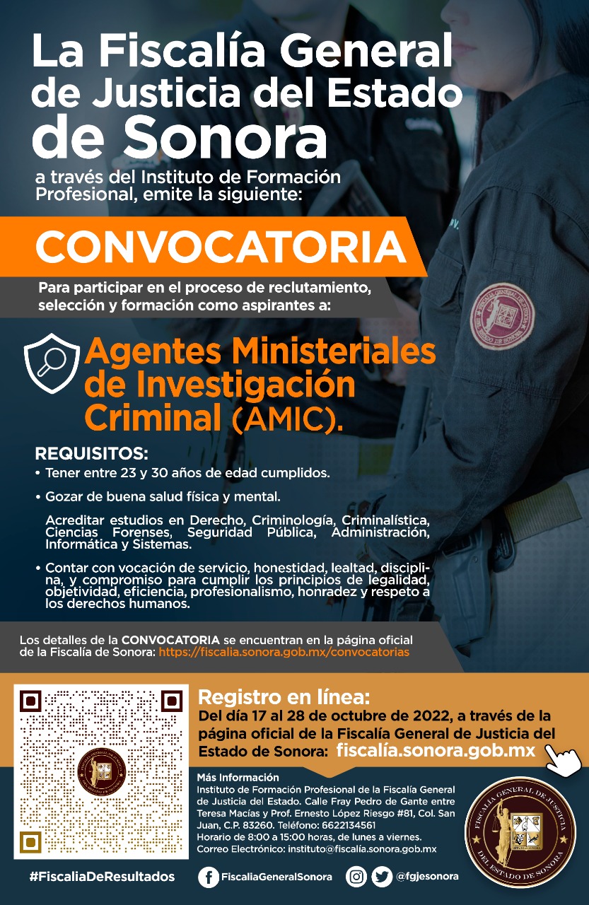 Se está en la búsqueda de Agentes del Ministerio Público (MP), Agentes ... Se está en la búsqueda de Agentes del Ministerio Público (MP), Agentes ...