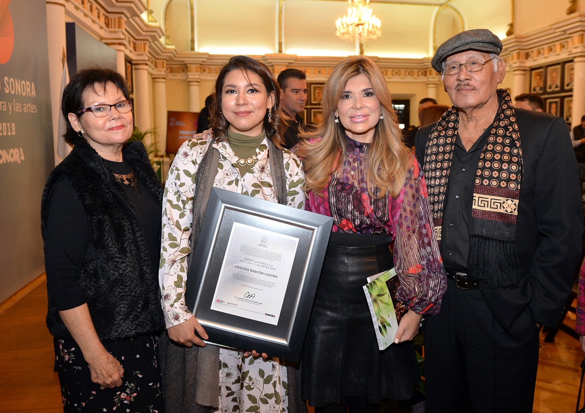 Cristina Rascón Castro, es ganadora del Premio Sonora a la Cultura y ...